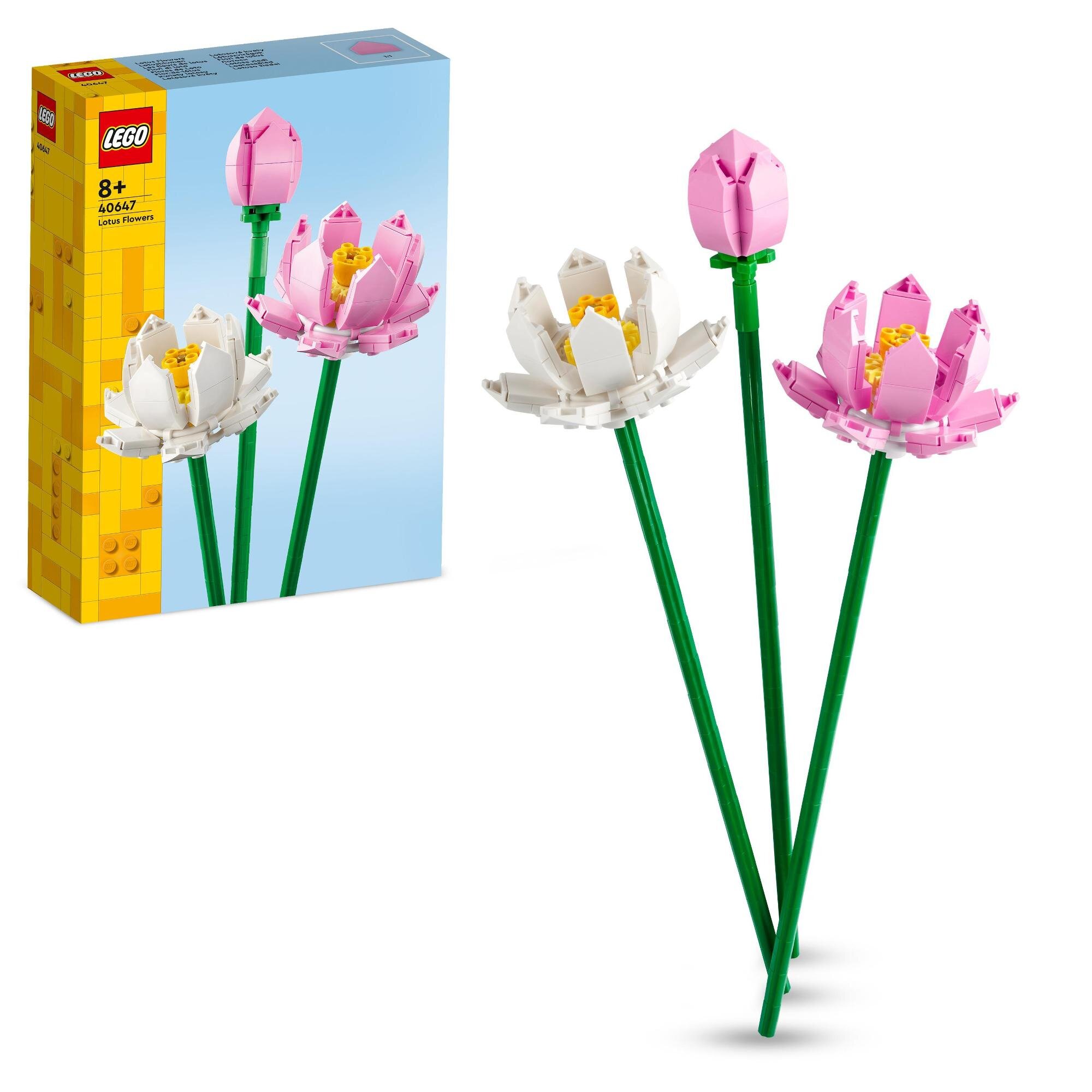 LEGO 40647 Kwiaty Lotosu - niskie ceny i opinie w Media Expert