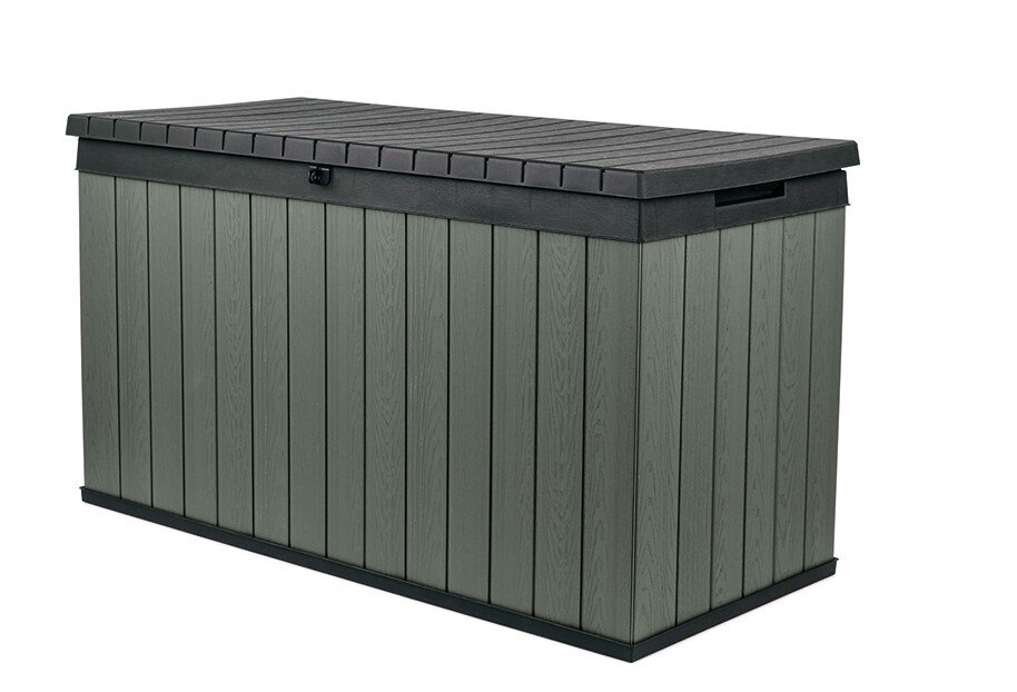 KETER Darwin 259325 570 L Oliwkowy Skrzynia ogrodowa - niskie ceny i opinie w Media Expert