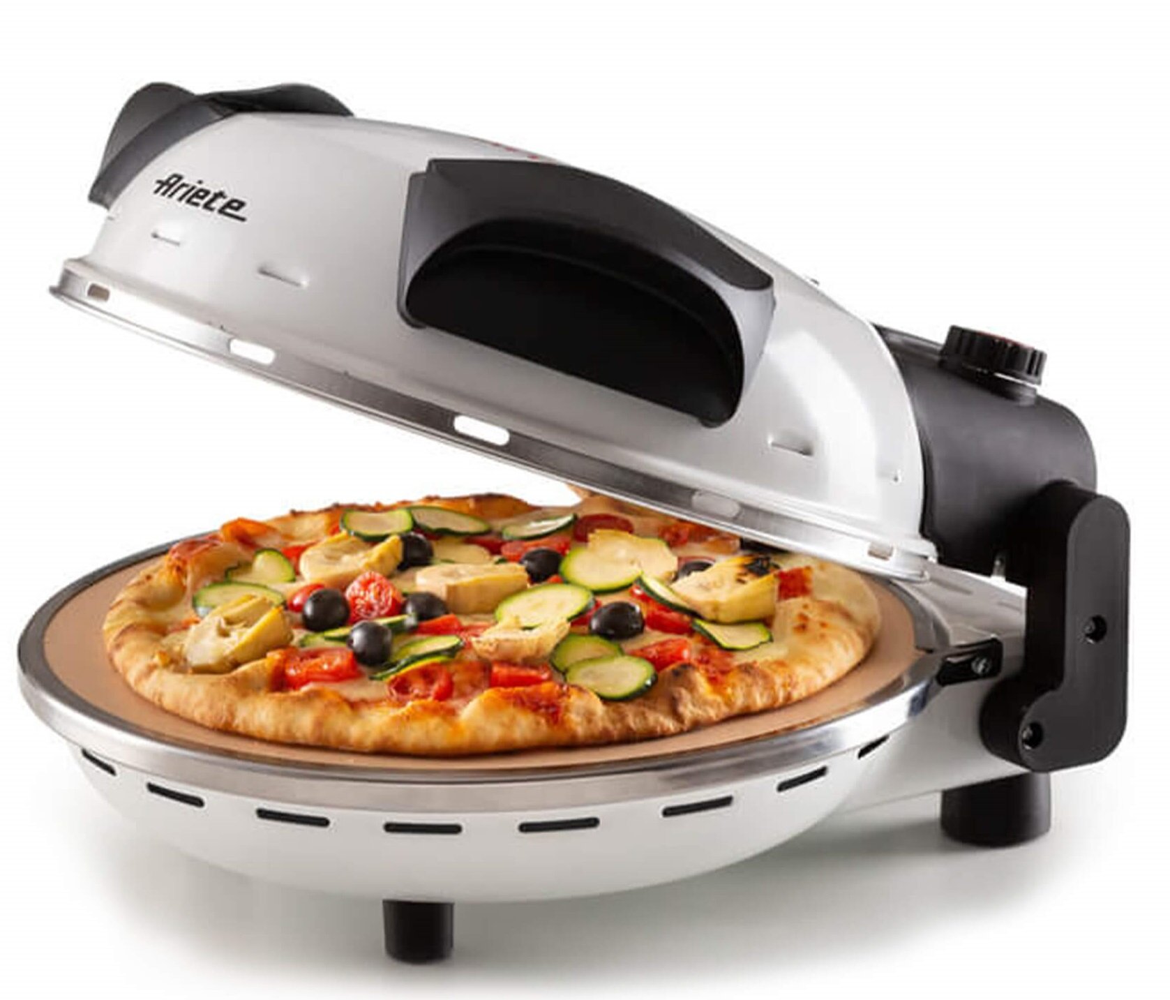 ARIETE 918 00 1200W średnica 30 cm Biały Piec do pizzy - niskie ceny i ...