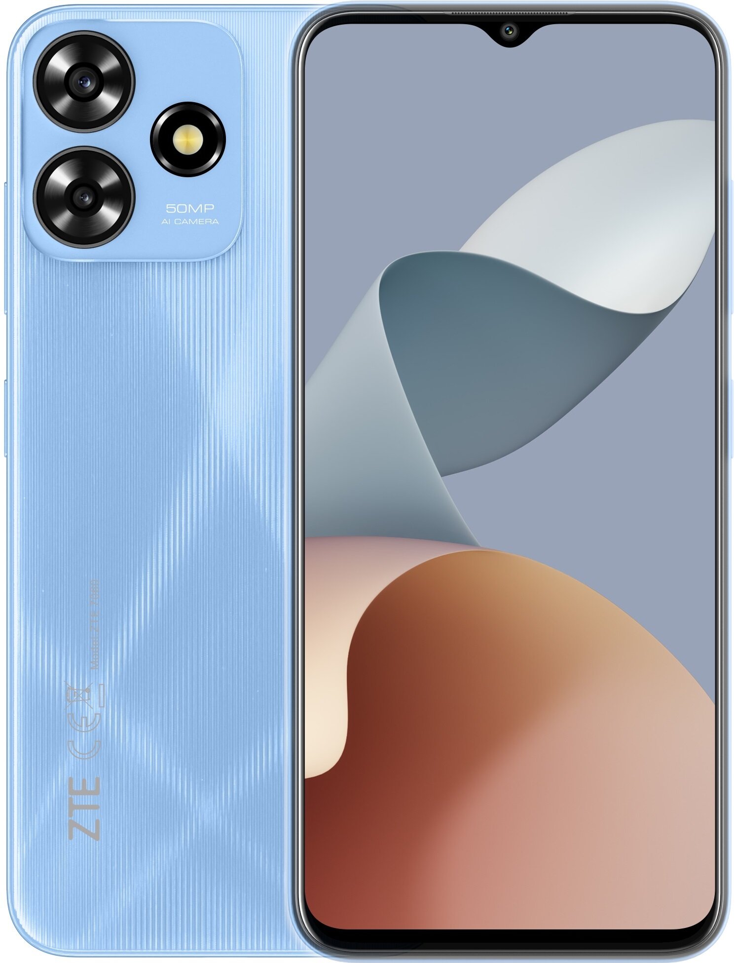ZTE Blade A73 4/128GB 6.6" 90Hz Niebieski Smartfon - niskie ceny i ...