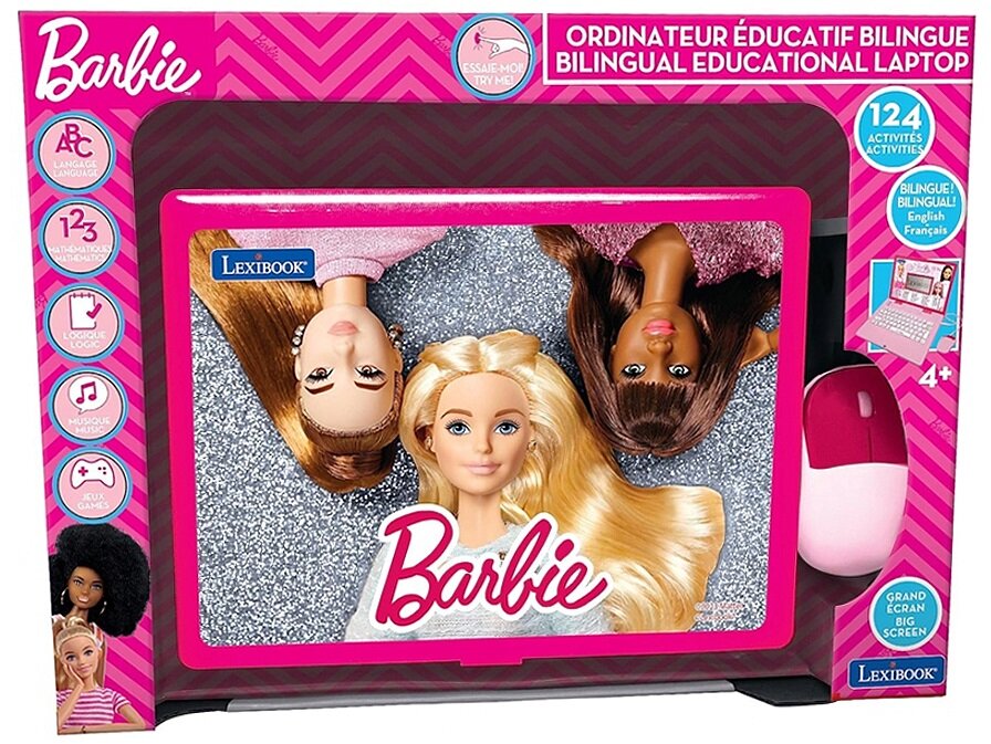 LEXIBOOK Barbie JC598BBI17 Zabawka laptop edukacyjny - niskie ceny i ...