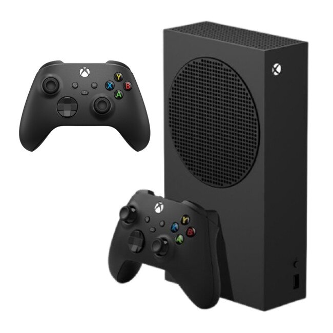 MICROSOFT XBOX Series S Carbon Black + Kontroler MICROSOFT ...