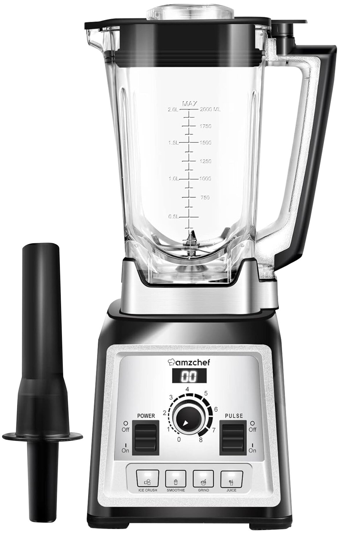AMZCHEF 8088-GA Szary Blender kielichowy - niskie ceny i opinie w Media ...