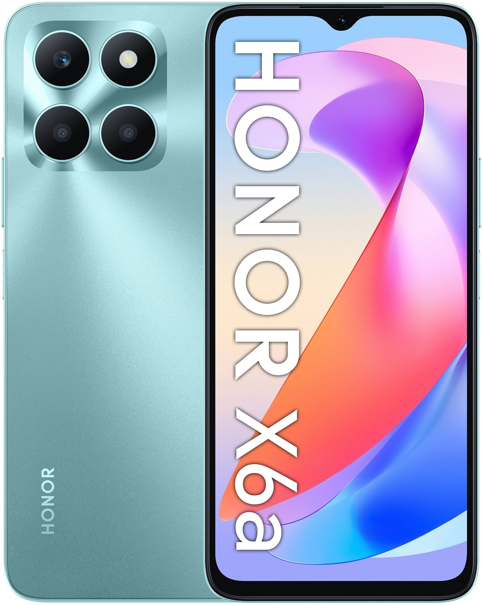 HONOR X6a 4/128GB 6.56" 90Hz Niebieski Smartfon - niskie ceny i opinie w Media Expert