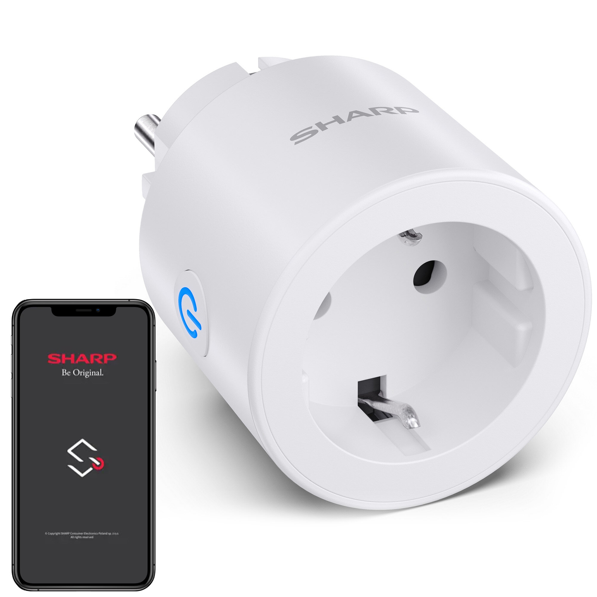 SHARP WI-FI PH01EW Inteligentne gniazdko - niskie ceny i opinie w Media ...