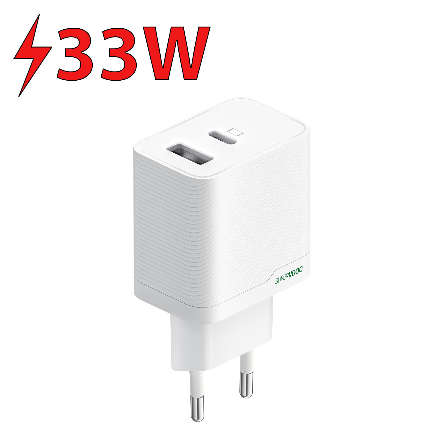 OPPO 33W SuperVOOC Biały Ładowarka sieciowa - niskie ceny i opinie w ...