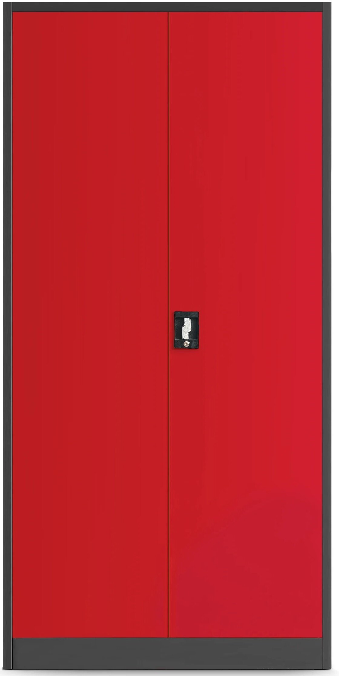 JAN NOWAK Bruno Antracytowo-czerwony Szafa warsztatowa - niskie ceny i ...