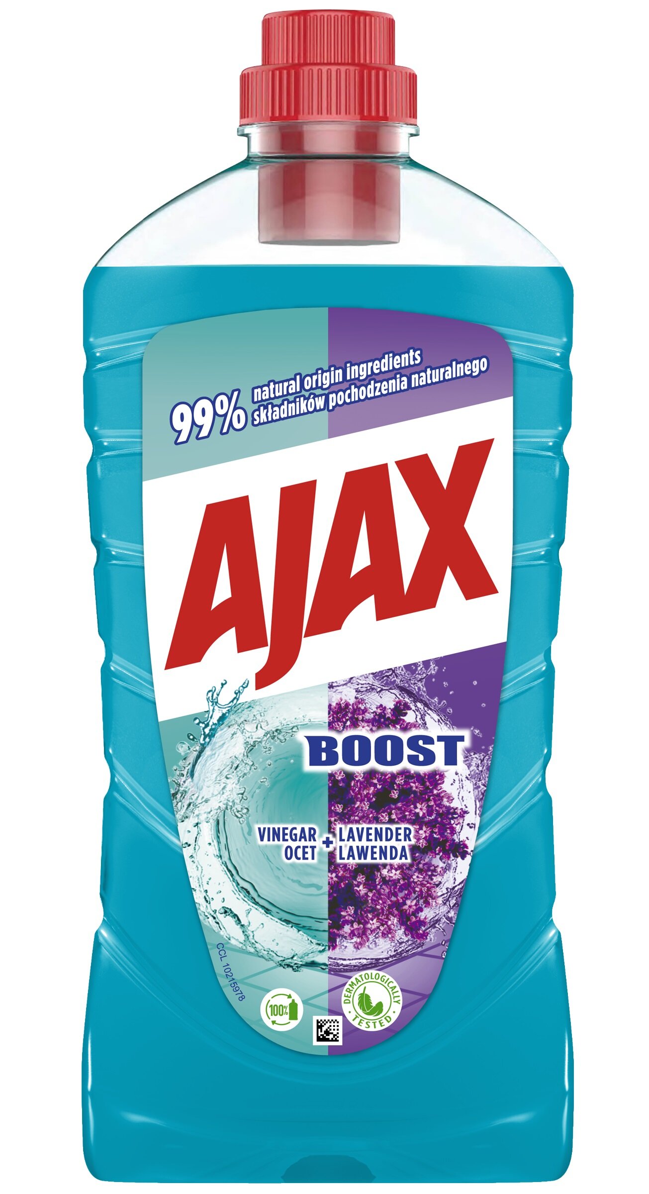AJAX Uniwersalny Boost ocet i lawenda 1000 ml Płyn do mycia - niskie ...