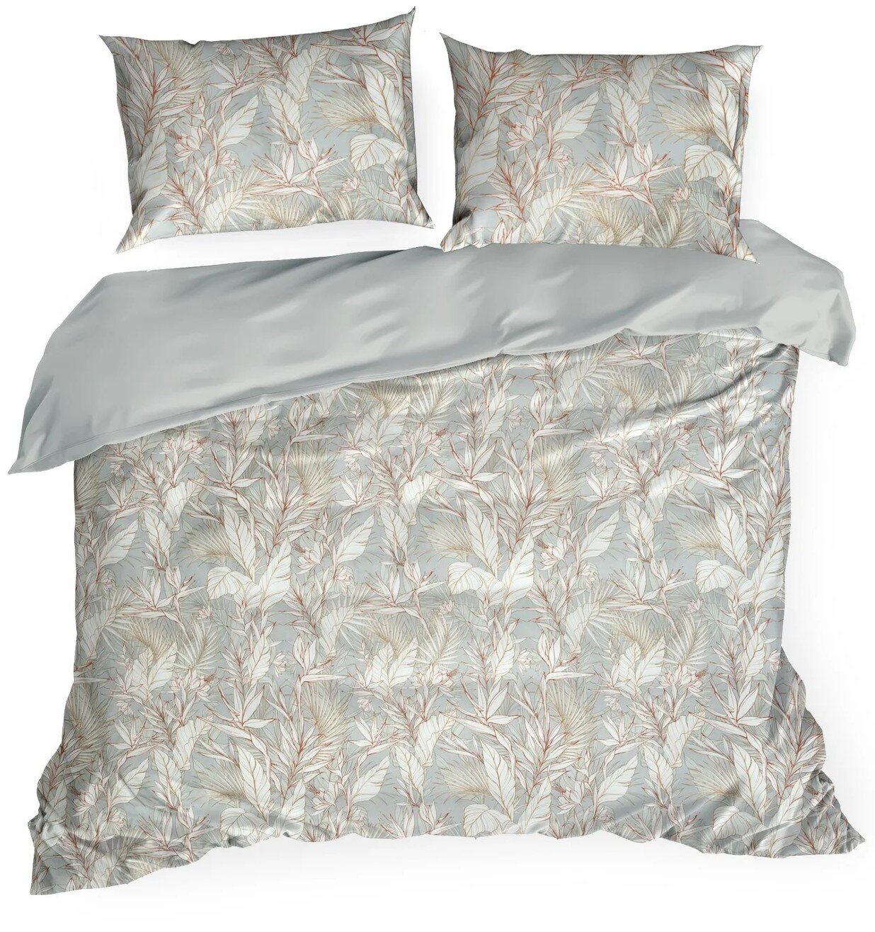 EUROFIRANY Nova Print Nika 26 140 x 200 cm Jasnoszary Pościel - niskie ...