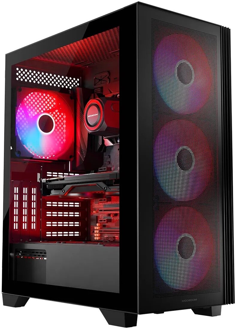 MODECOM Mistral ARGB Flow Midi Obudowa - niskie ceny i opinie w Media ...