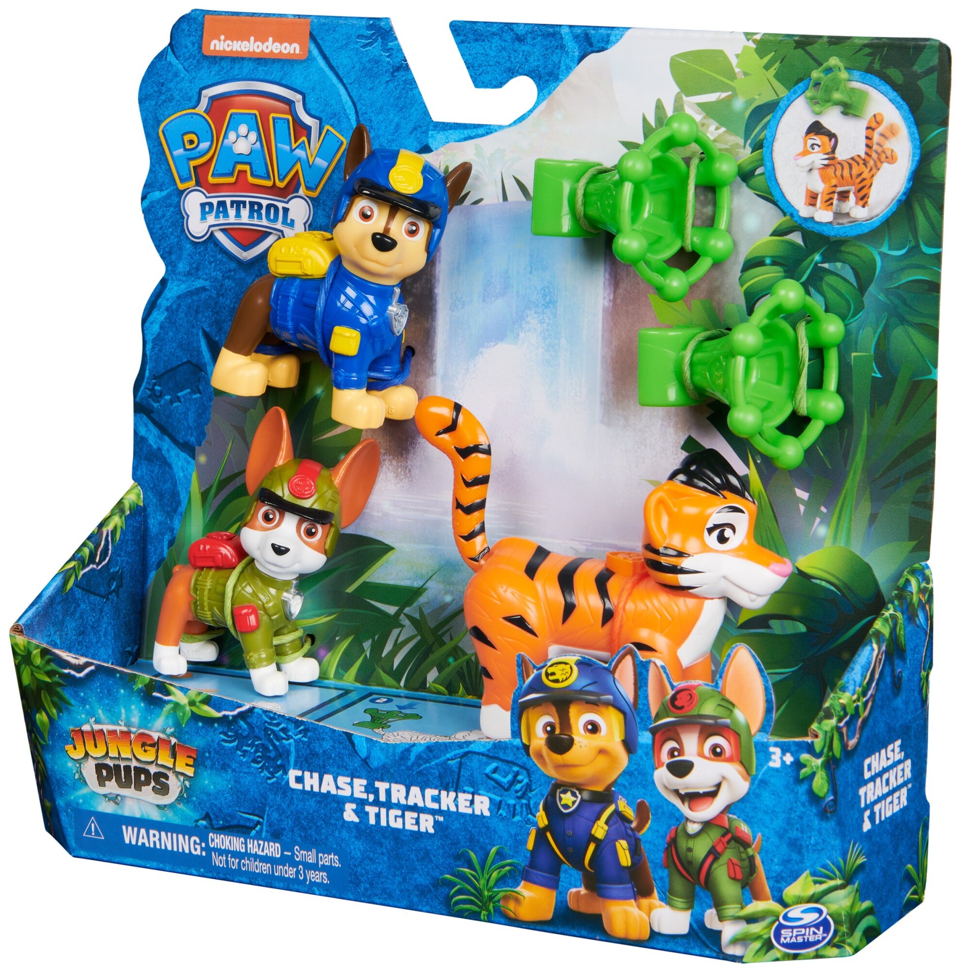 SPIN MASTER Psi Patrol Jungle Pups Chase Tropiciel i Tygrys 6068629 ...