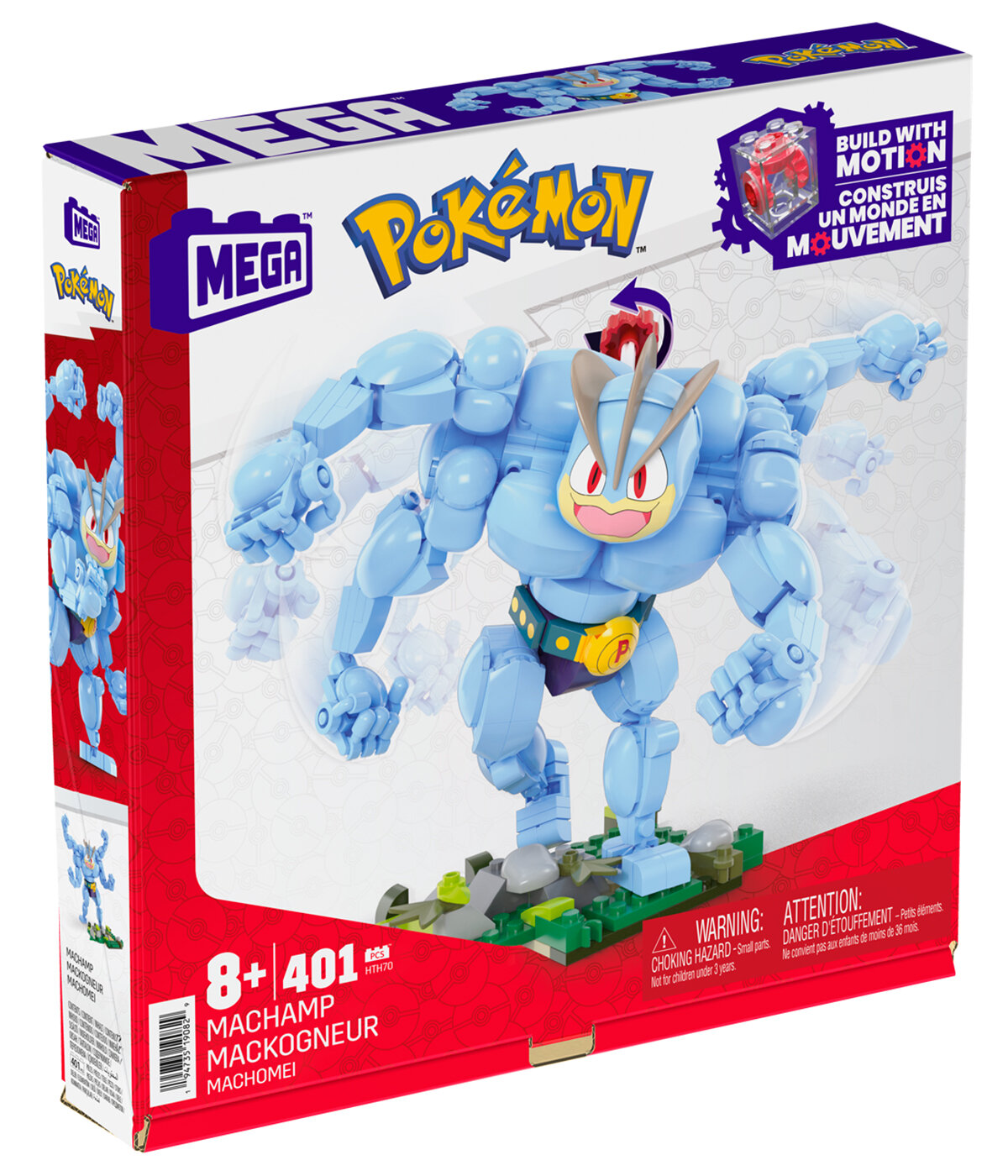 MEGA Pokémon Machamp HTH70 Klocki plastikowe - niskie ceny i opinie w ...