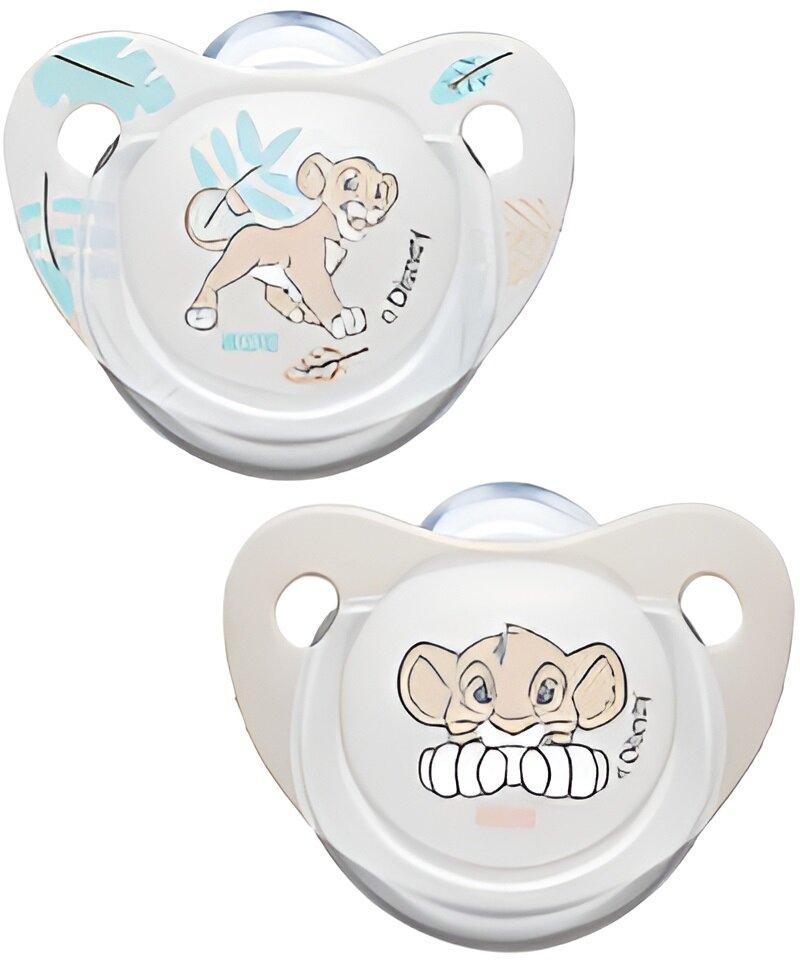 NUK DISNEY Król lew Wielokolorowy (2 sztuki) Smoczek - niskie ceny i opinie w Media Expert