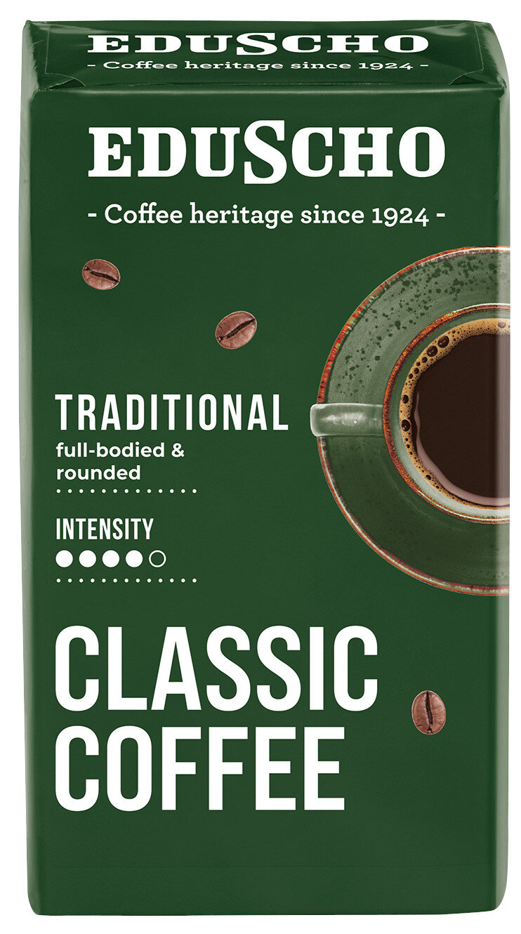 EDUSCHO Classic Traditional 0.5 kg Kawa mielona - niskie ceny i opinie ...