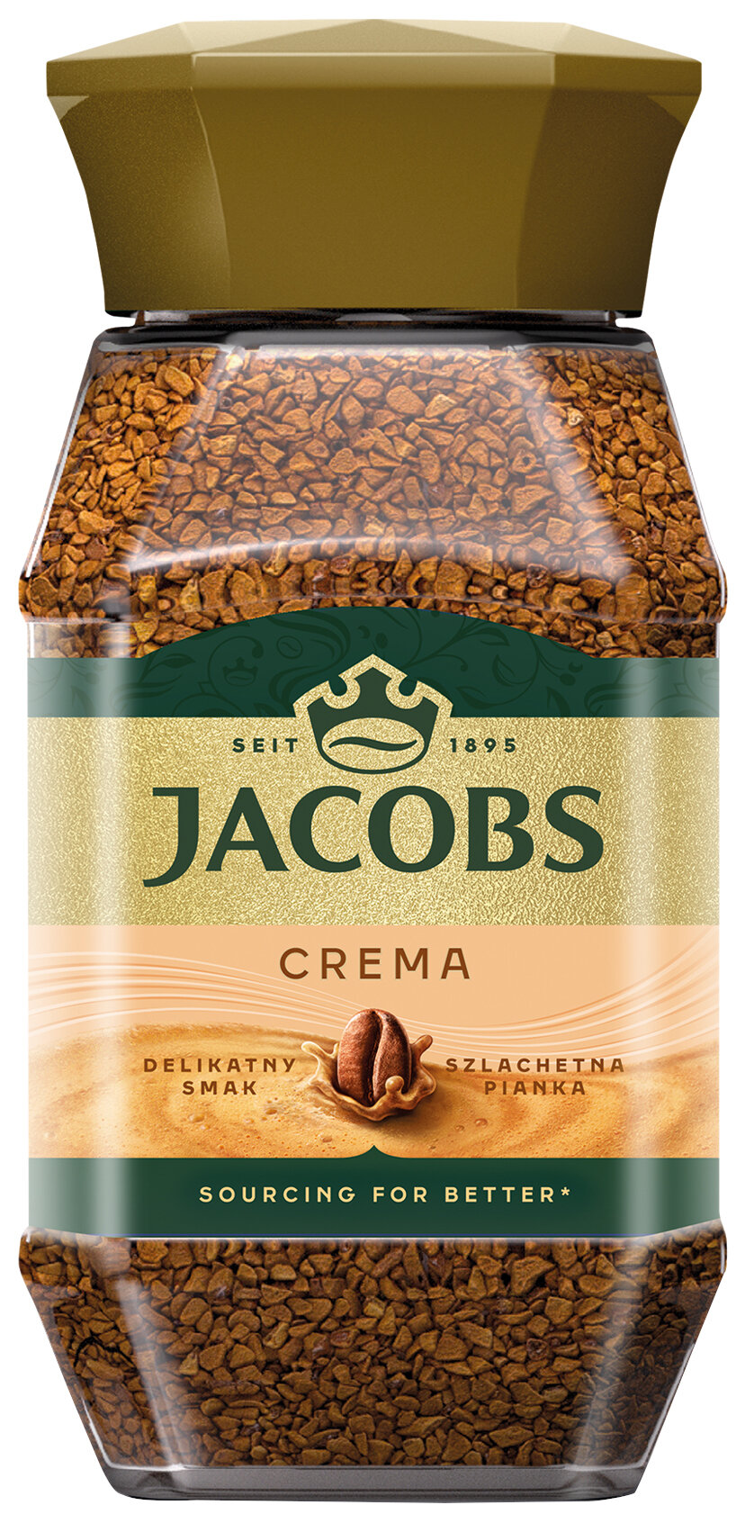 JACOBS Crema 200 g Kawa rozpuszczalna - niskie ceny i opinie w Media Expert