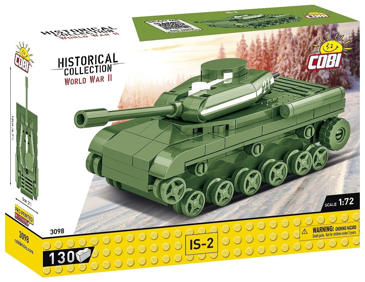 COBI Historical Collection World War II IS-2 COBI-3098 Klocki ...