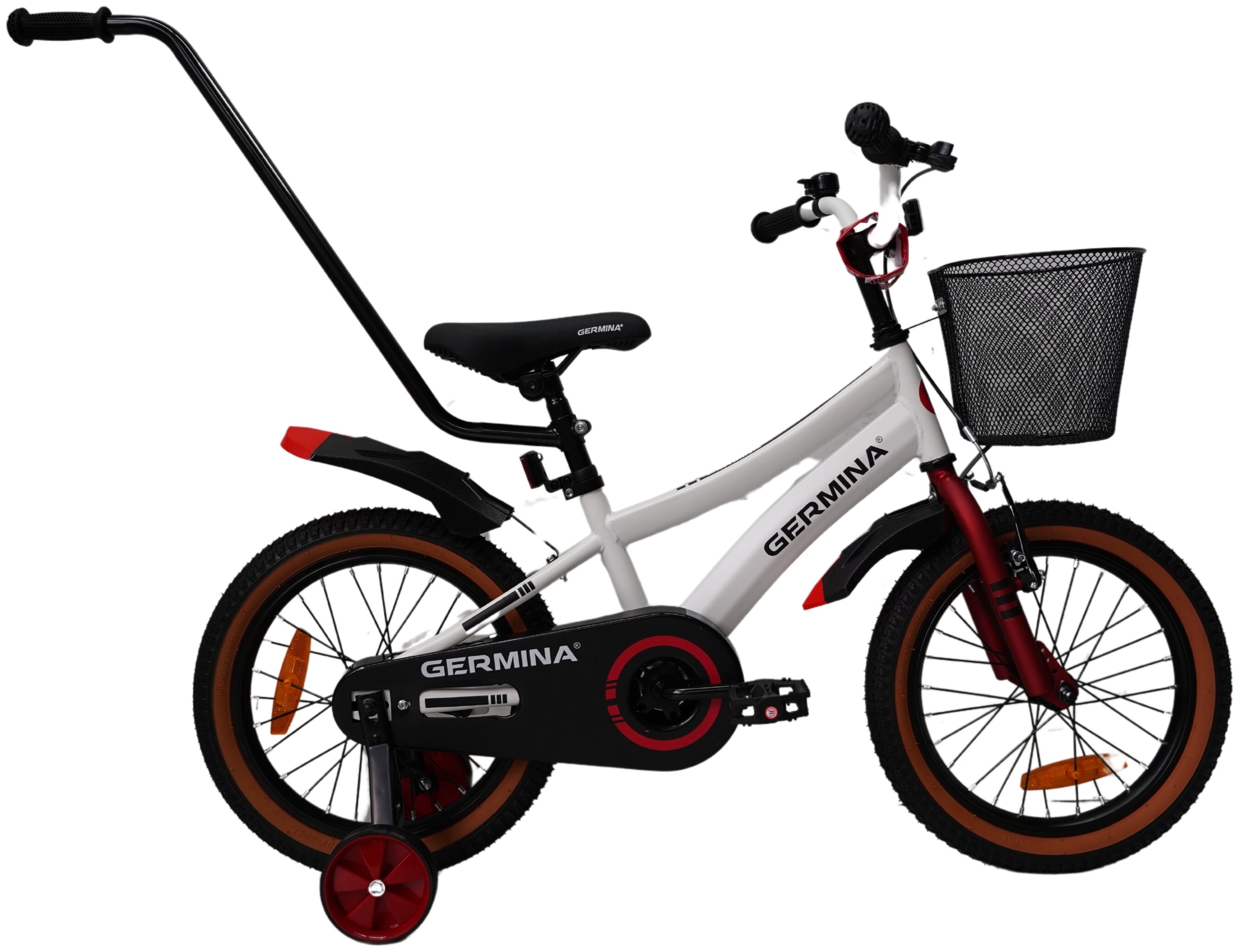GERMINA BMX 16 cali Biały Rower dziecięcy - niskie ceny i opinie w ...