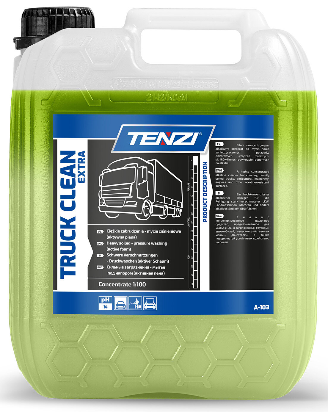 TENZI Truck Clean Extra 10000 ml Aktywna piana do mycia samochodów ...