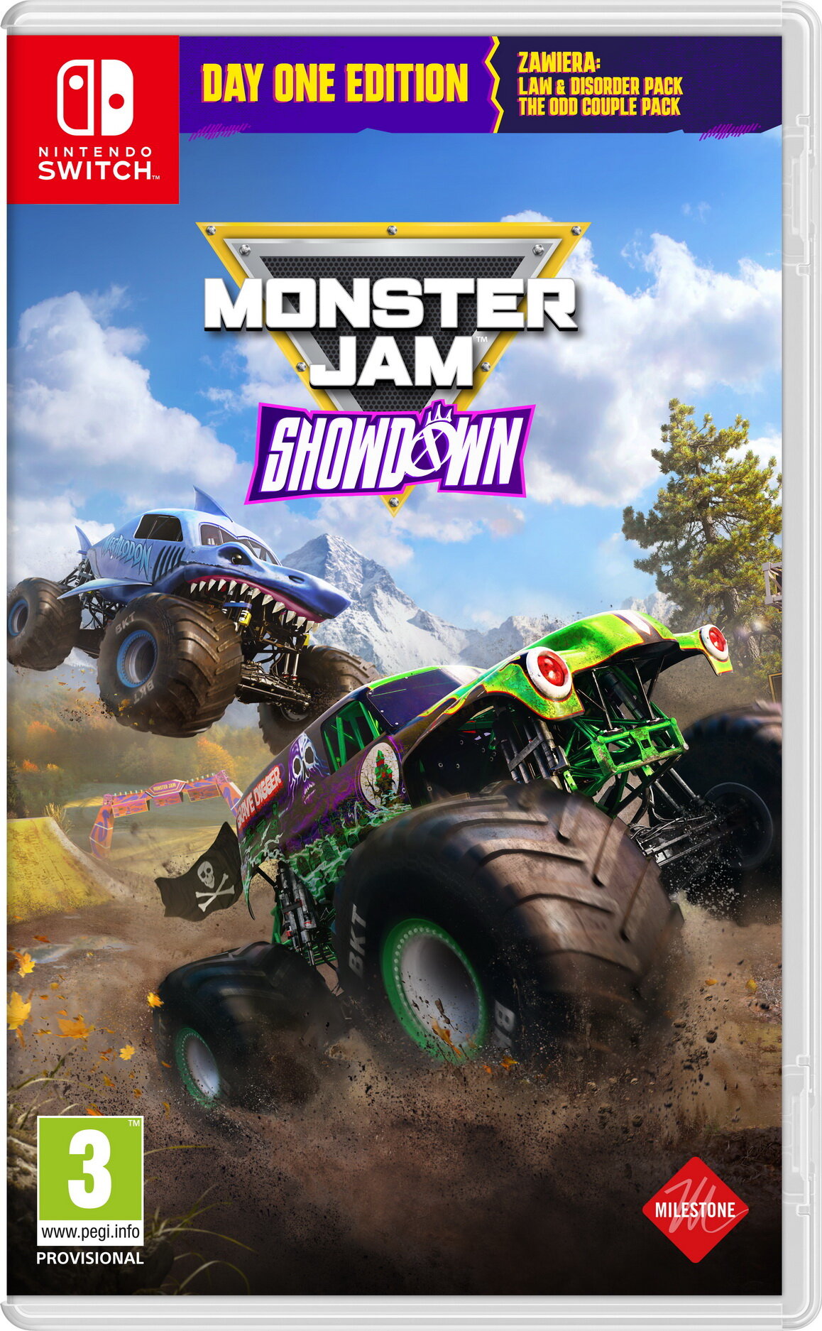 Monster Jam Showdown Day One Edition Gra NINTENDO SWITCH - niskie ceny ... Monster Jam Showdown Day One Edition Gra NINTENDO SWITCH - niskie ceny ...