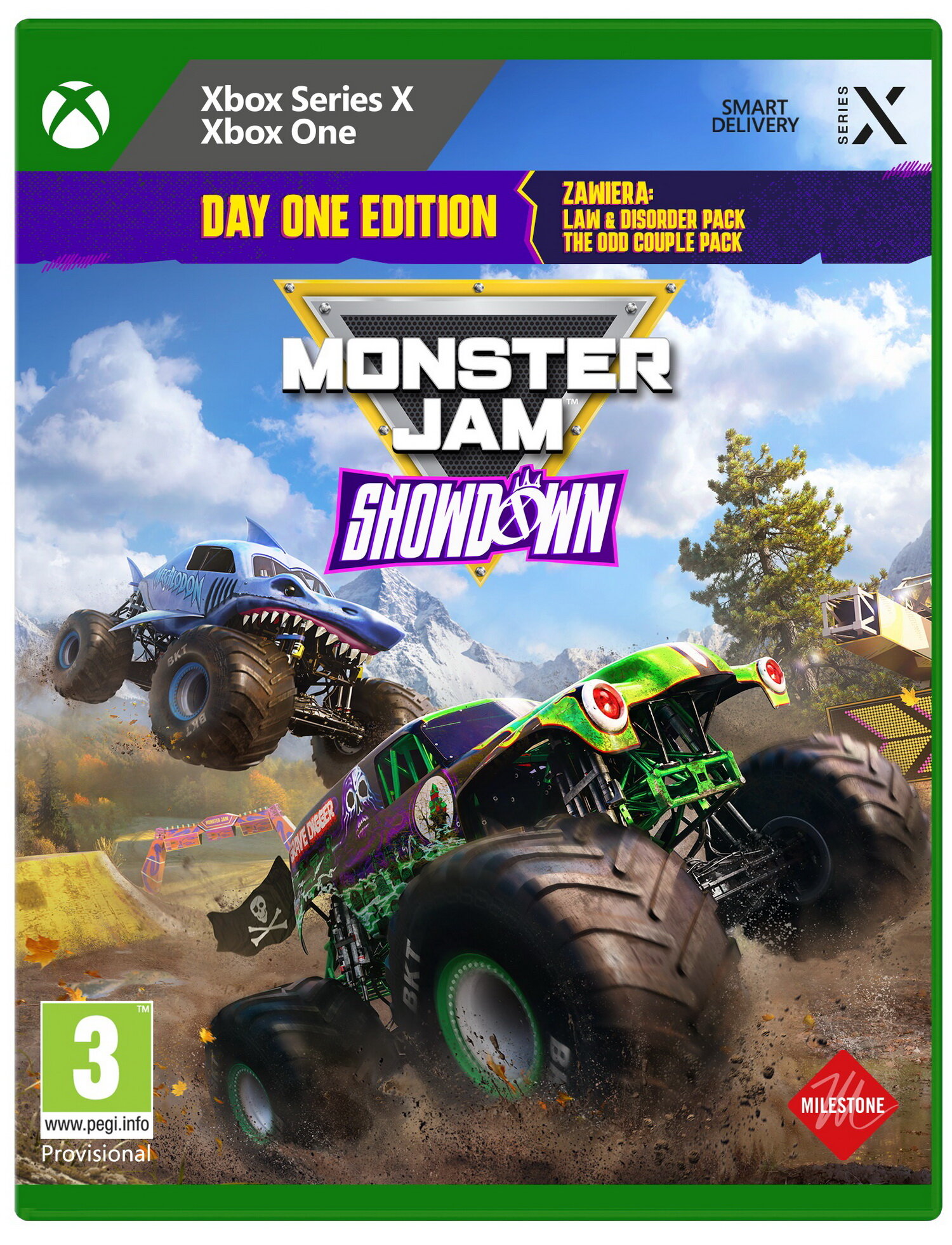 Monster Jam Showdown Day One Edition Gra XBOX ONE / XBOX SERIES X ...