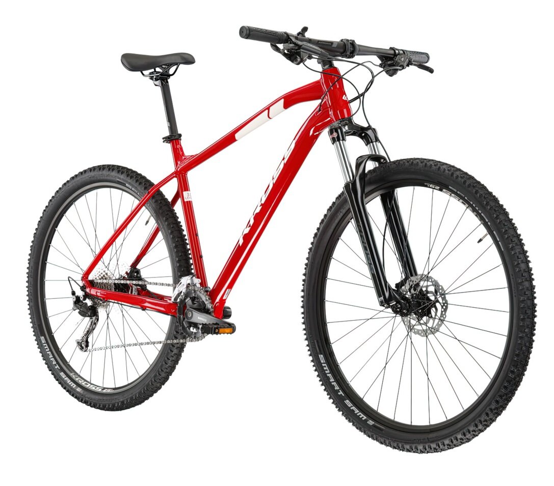 KROSS Level 3.0 M17 29 cali męski Czerwony Rower górski MTB - niskie ceny i opinie w Media Expert