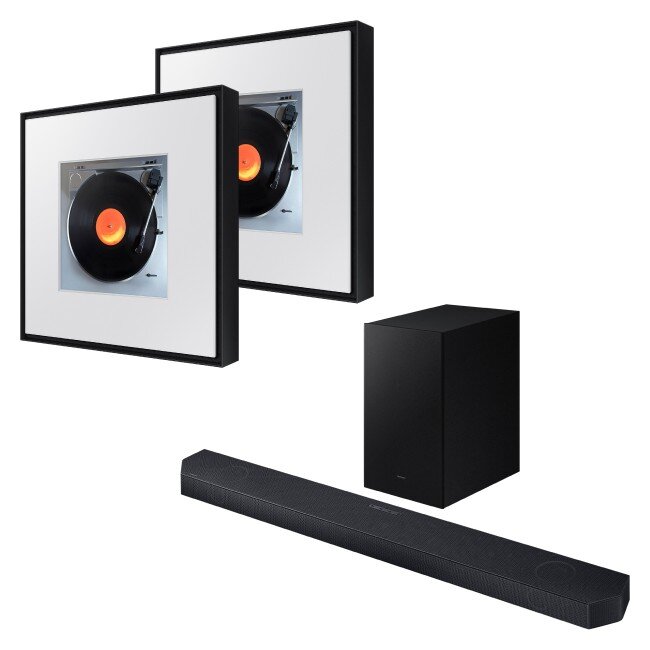 SAMSUNG HW-Q700D EN + Głośnik SAMSUNG Music Frame HW-LS60D EN Czarny (2 ...