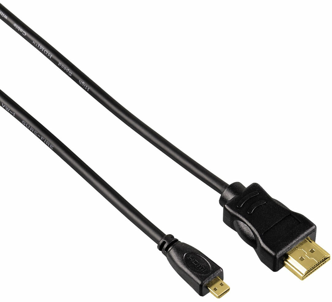 HAMA 2 m Kabel HDMI - Micro HDMI - niskie ceny i opinie w Media Expert
