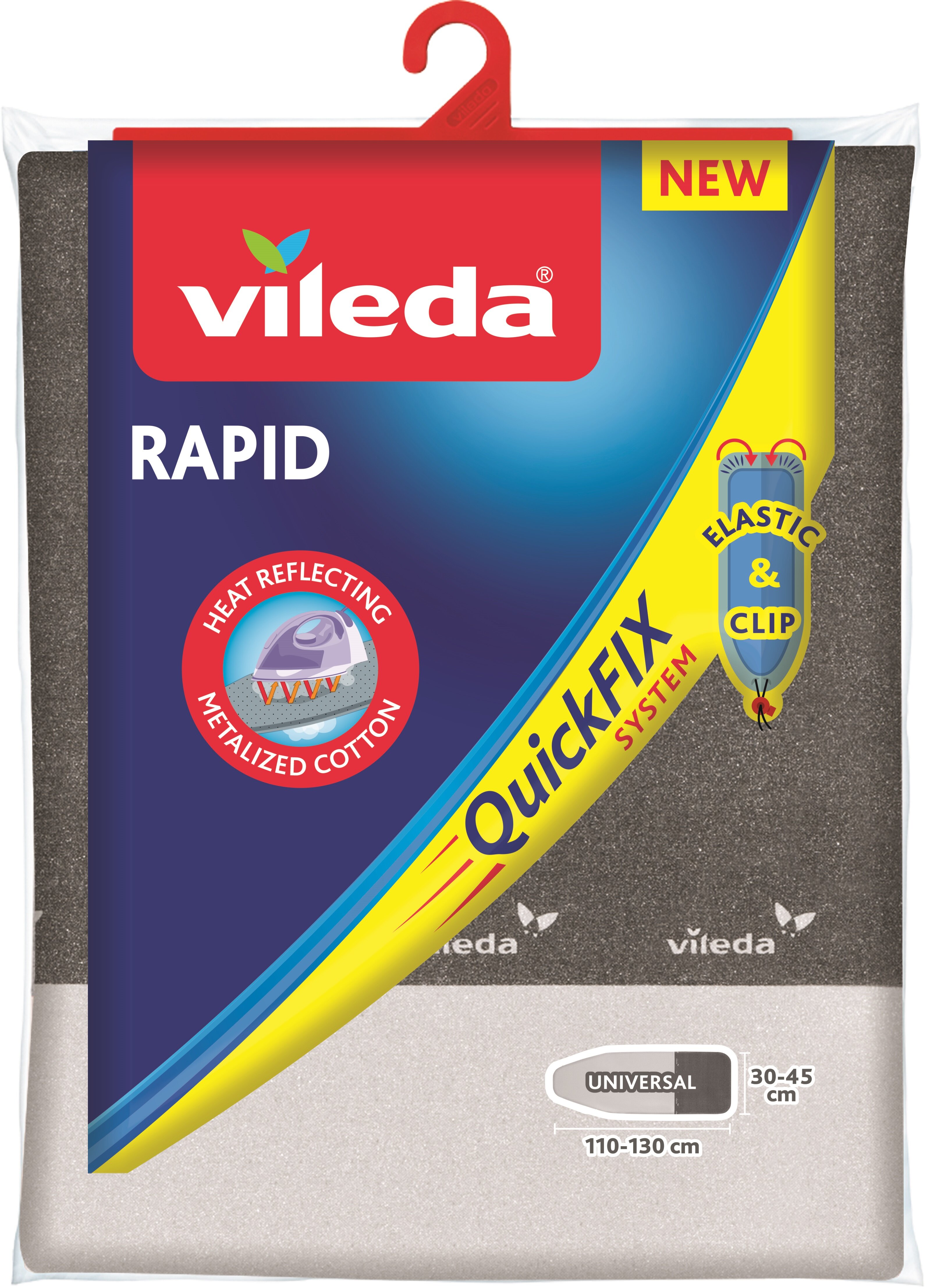 VILEDA Rapid (130 x 45 cm) Pokrowiec na deskę - niskie ceny i opinie w ...