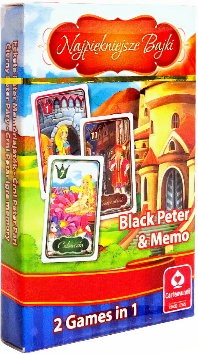 CARTAMUNDI Piotruś Memo Najpiękniejsze Bajki Gra karciana - niskie ceny ...