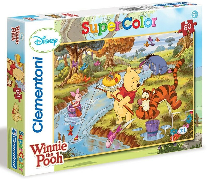 CLEMENTONI Kubuś Puchatek 60 elementów Puzzle - niskie ceny i opinie w ...