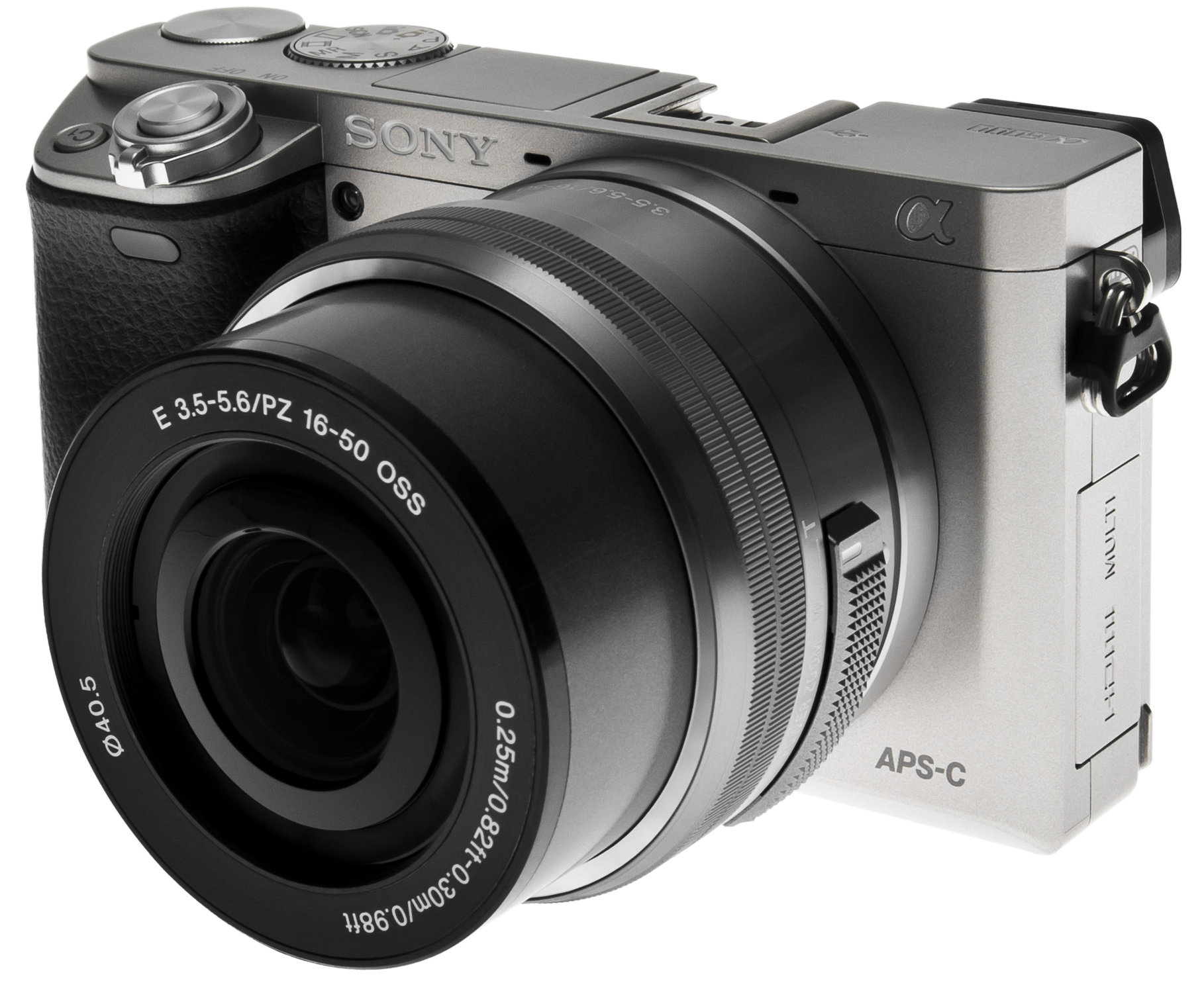 SONY Alpha a6000 (ILCE6000LS.CEC) Srebrny + Obiektyw 16-50mm Aparat ...