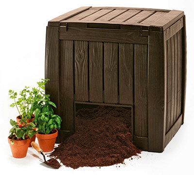 KETER Deco Composter 340L Kompostownik - niskie ceny i opinie w Media ...