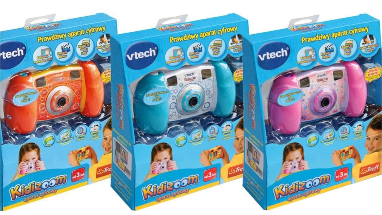VTECH Aparat Cyfrowy Kidizoom Niebieski Zabawka - niskie ceny i opinie ...