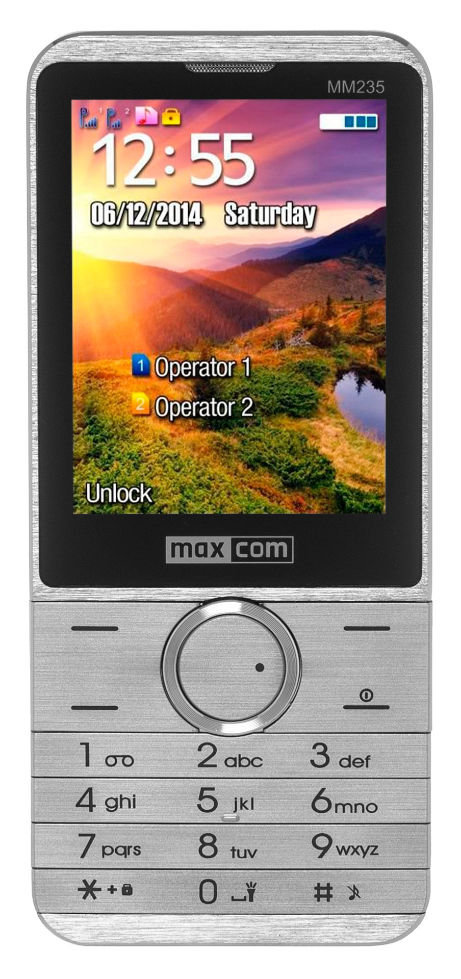 MAXCOM MM235 Srebrny Telefon - niskie ceny i opinie w Media Expert