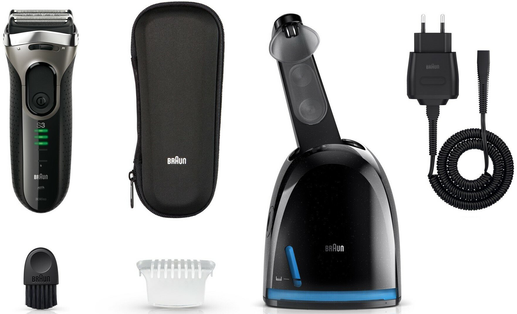 BRAUN Seria 3 3090cc Golarka - niskie ceny i opinie w Media Expert