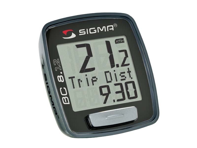 SIGMA BC 8.12 Czarny Licznik rowerowy - niskie ceny i opinie w Media Expert
