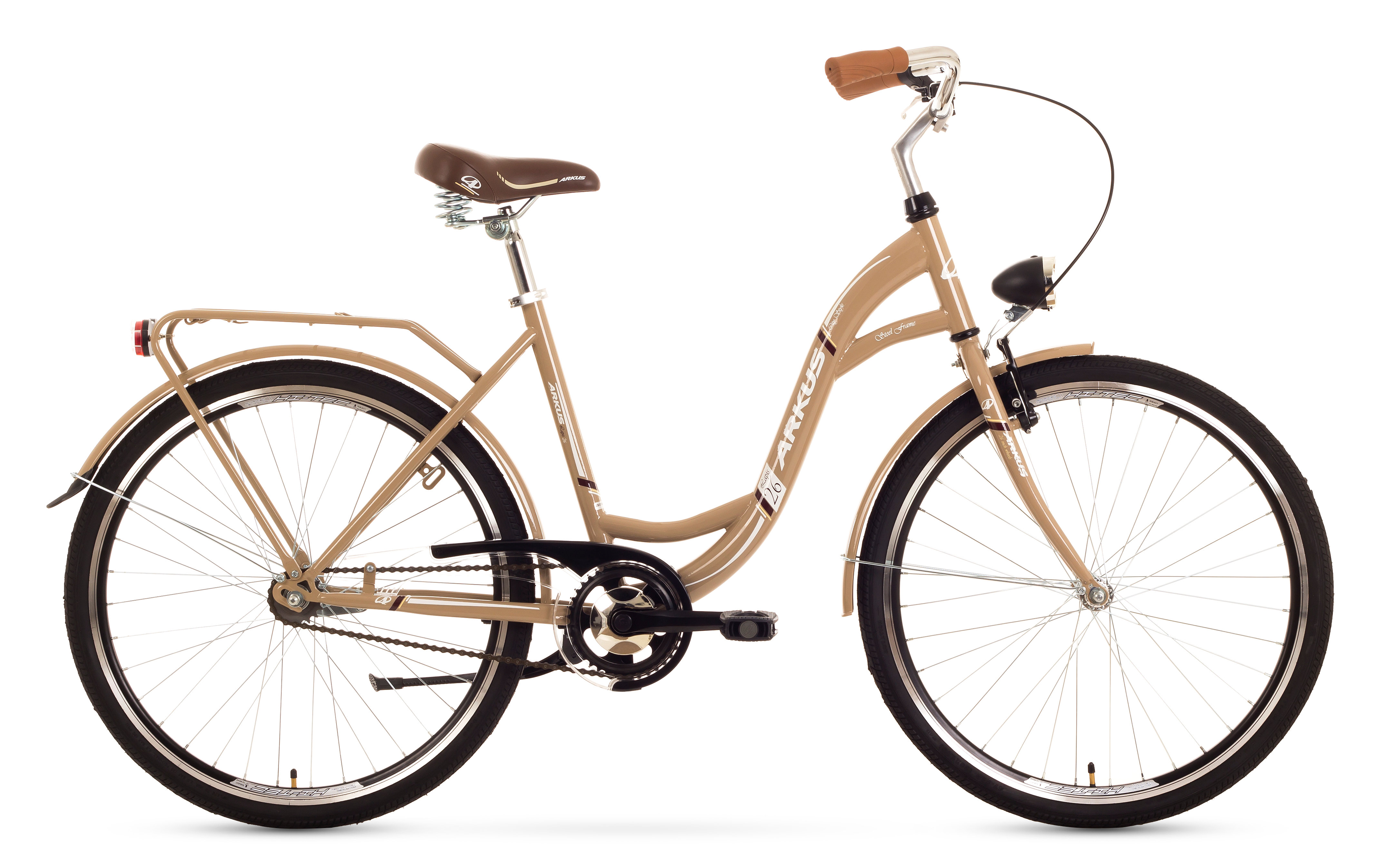 ARKUS Lapis 26 D18 Beżowy Rower - niskie ceny i opinie w Media Expert