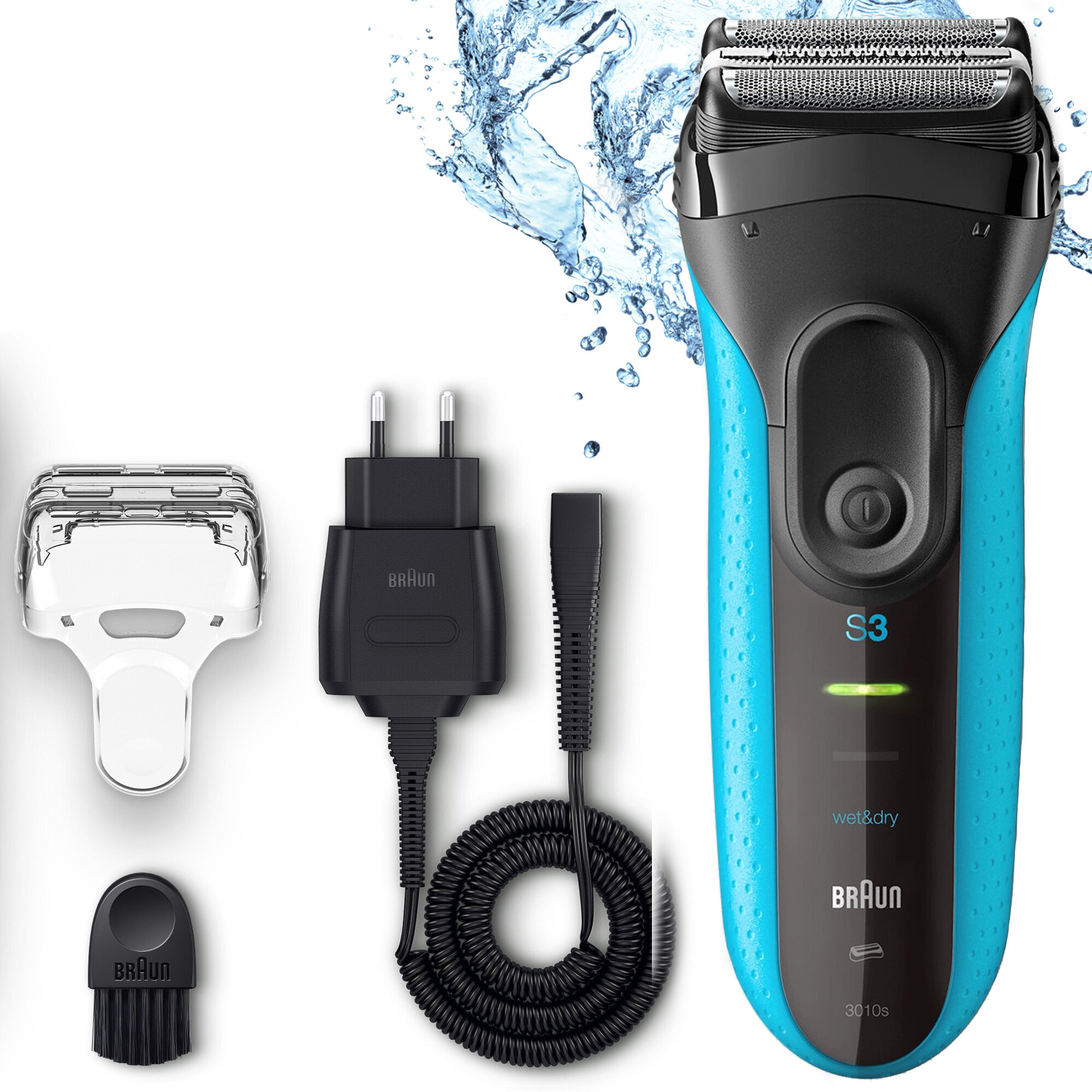BRAUN Seria 3 3010s Wet&Dry Golarka - niskie ceny i opinie w Media Expert BRAUN Seria 3 3010s Wet&Dry Golarka - niskie ceny i opinie w Media Expert
