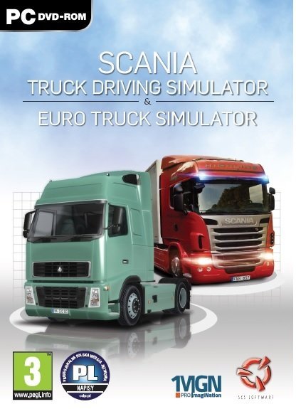 Gra Pc Scania Truck Driving Simulator And Euro Truck Simulator Niskie