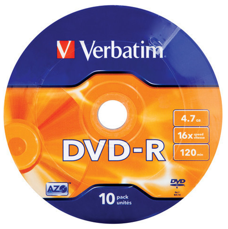 VERBATIM DVD-R Płyta - niskie ceny i opinie w Media Expert