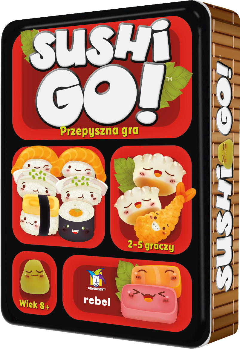 REBEL Sushi Go! Gra karciana - niskie ceny i opinie w Media Expert