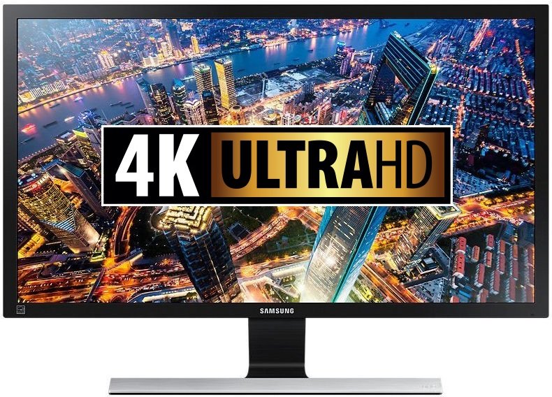 SAMSUNG U28E570D 28" 3840x2160px 1 ms Monitor - niskie ceny i opinie w Media Expert
