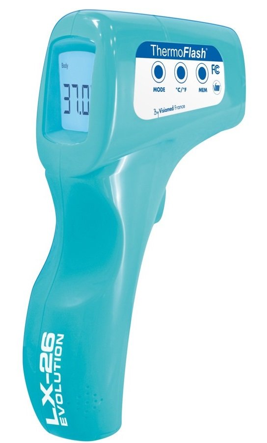 VISIOMED Thermoflash LX-26 Jasnoniebieski Termometr - niskie ceny i ...