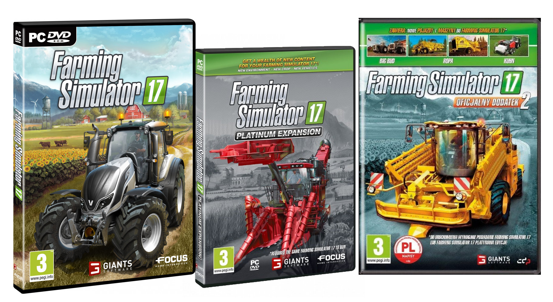 Farming Simulator 2017 + Dodatki Gra PC - niskie ceny i opinie w Media ...