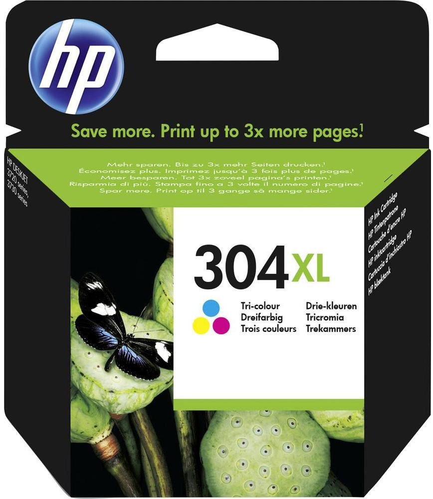 HP 304 XL Instant Ink Kolorowy 7 ml N9K07AE Tusz - niskie ceny i opinie ...