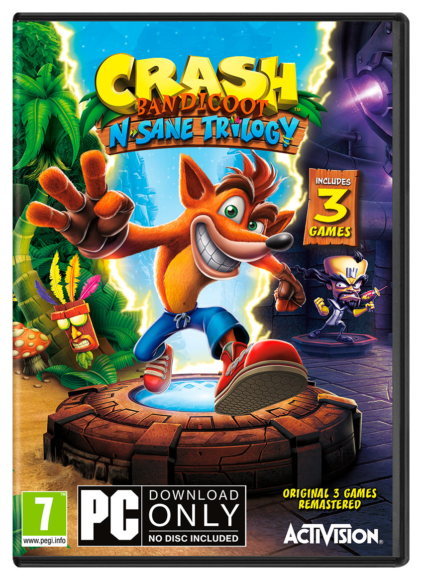 Crash Bandicoot N. Sane Trilogy Gra PC - niskie ceny i opinie w Media ...