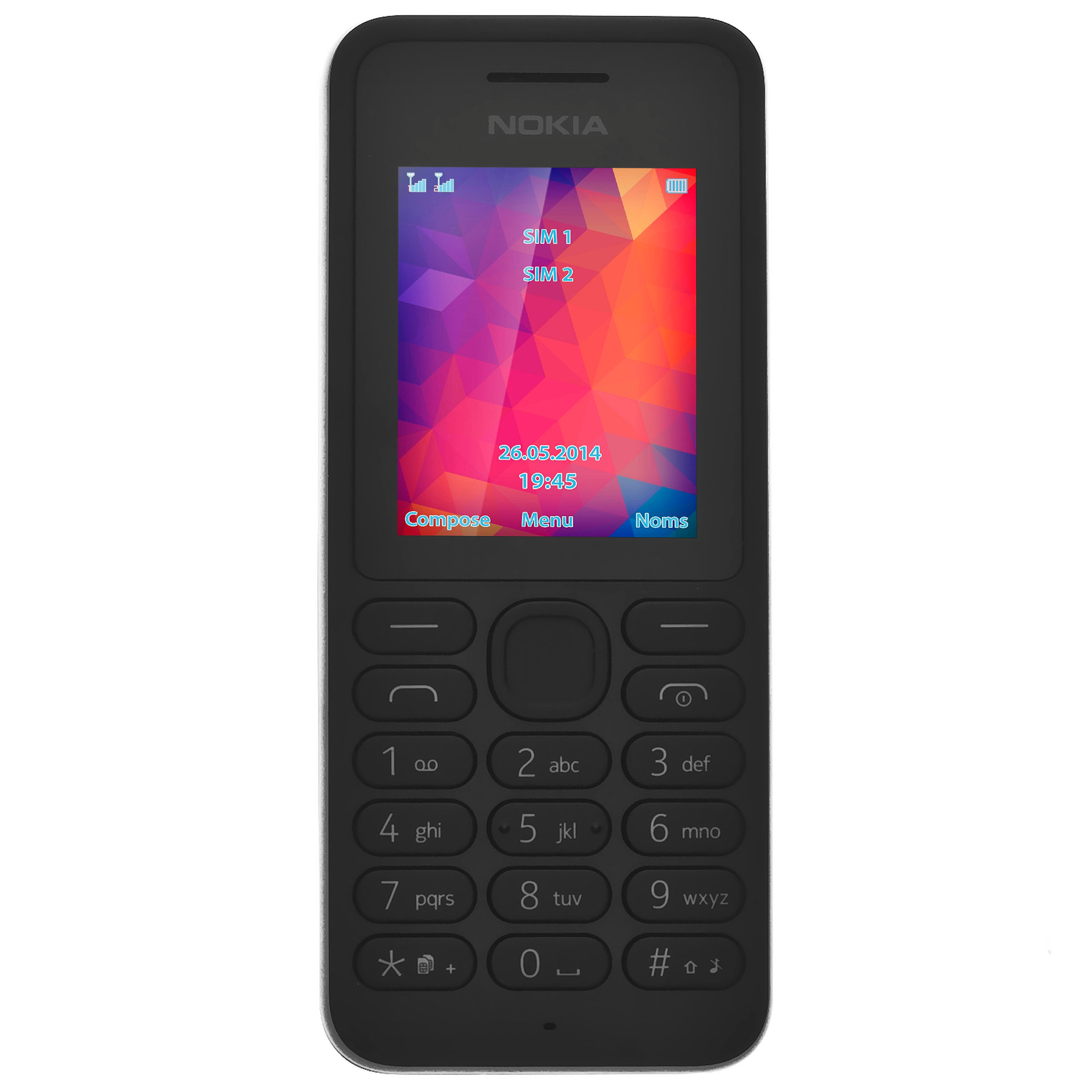 NOKIA 130 Dual SIM Czarny Telefon - niskie ceny i opinie w Media Expert