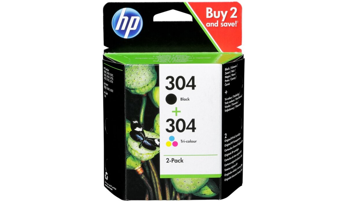 HP 304 Czarny + Kolorowy Tusz - ceny i opinie w Media Expert