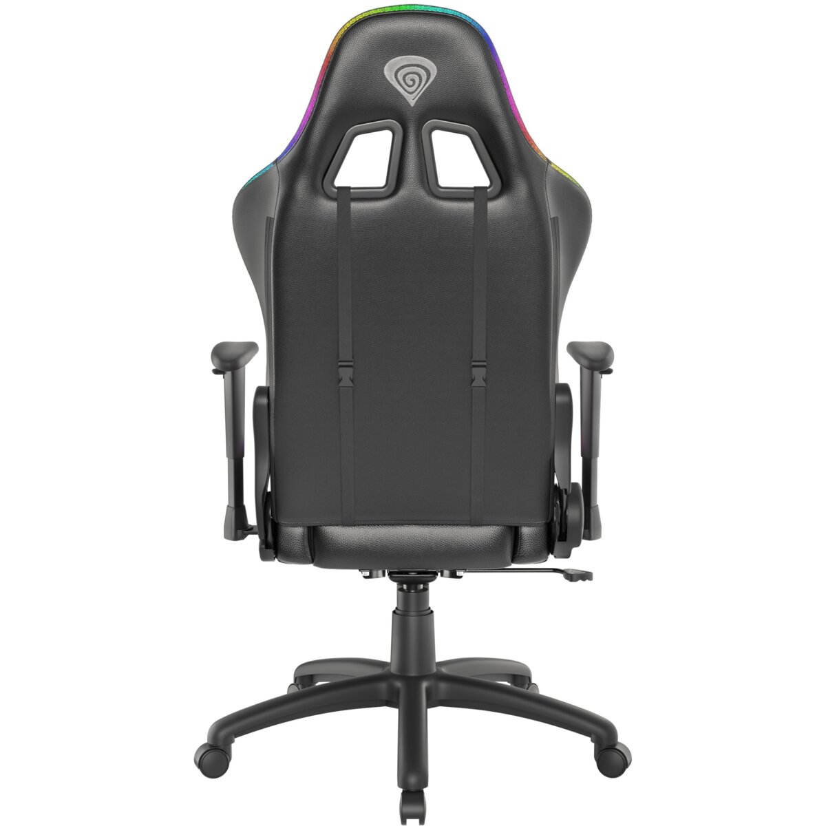 Fotel GENESIS Trit 500 RGB Czarny - ceny i opinie w Media Expert